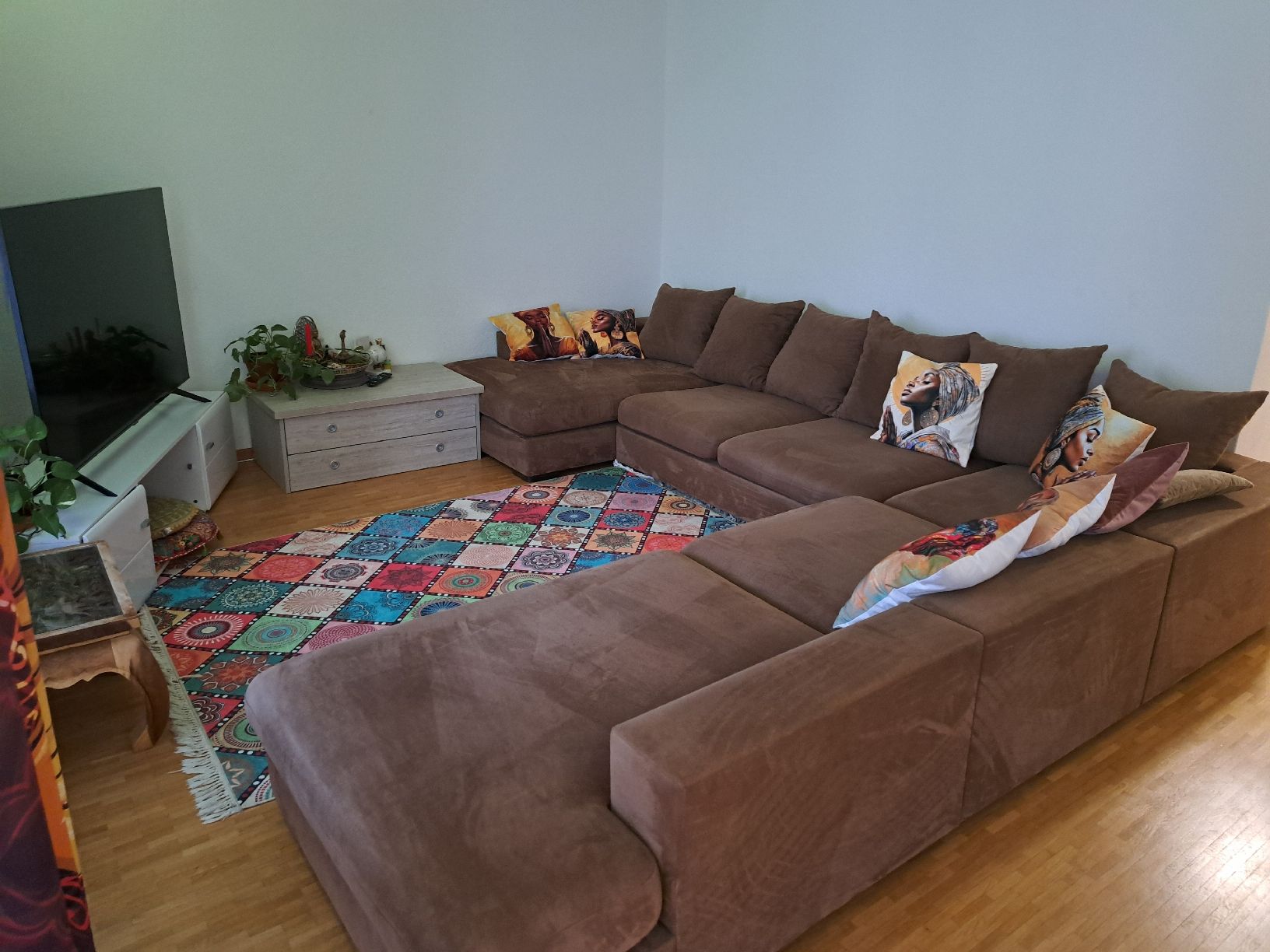 Ecksofa Braun 5 Elemente – gepflegt, Abholung (Gebraucht) in Nänikon für CHF 290 – nur Abholung ...