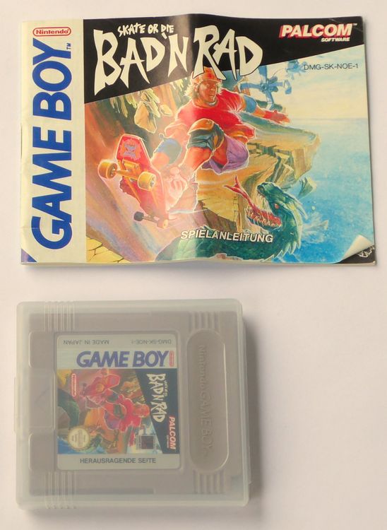 NINTENDO GAME BOY BAD'N RAD Spiel mit Bedienungsanleitung | Kaufen auf ...