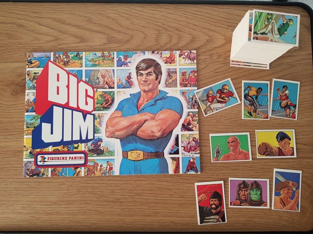 Panini Set BIG JIM 1977 - Leeralbum + alle Sticker (Neu (gemäss Beschreibung)) in Nürensdorf für ...
