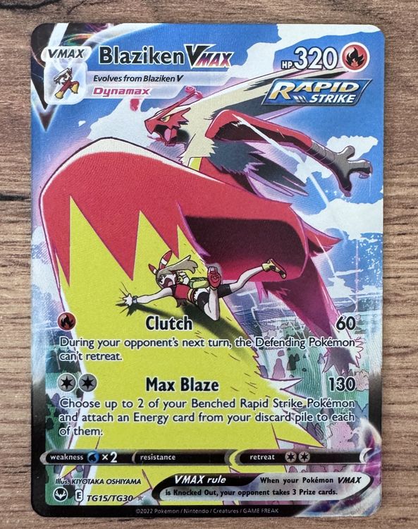 Blaziken VMAX Pokemon TG15 | Kaufen auf Ricardo