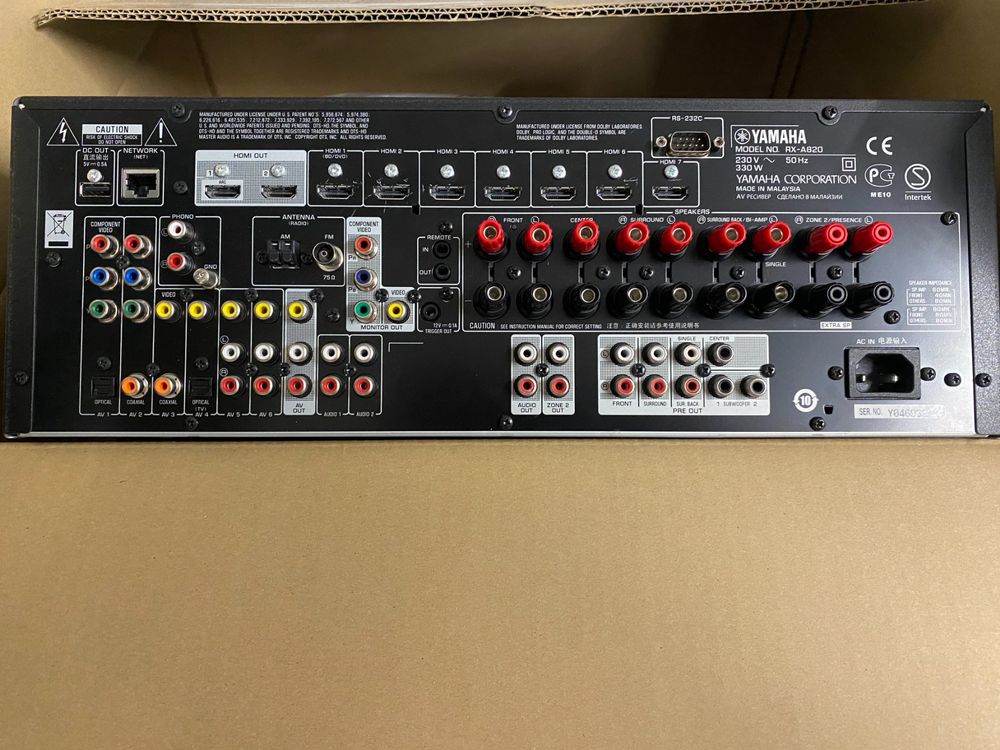 Yamaha RX-A820 4k 7.2 Receiver - Guter Zustand (Gebraucht) in Lengnau AG für CHF 91 – mit ...