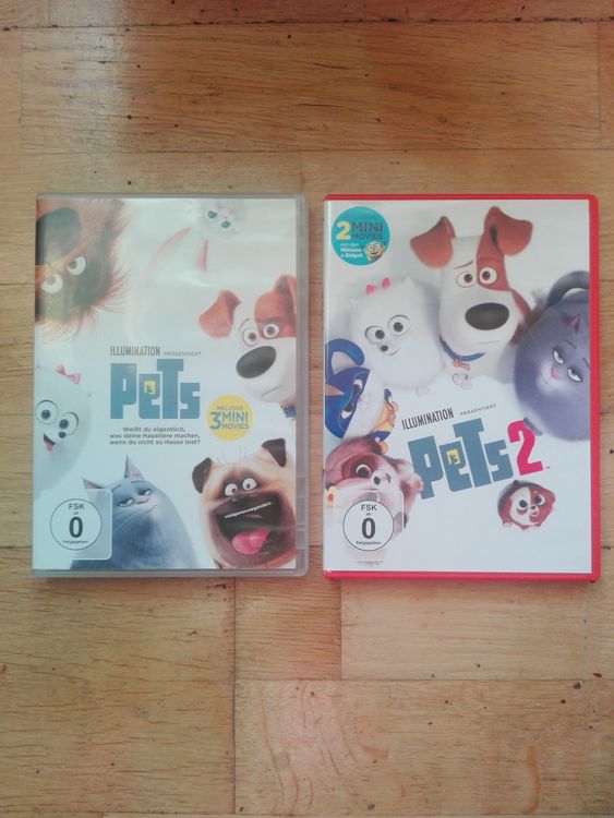Pets (1 + 2) + inkl. 3 & 2 Mini-Movies (De-En-Tür u.a.) (Gebraucht) in ...