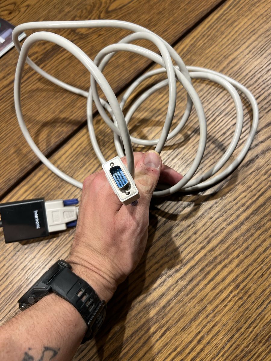 Intertronic Kabel, VGA auf USB C (Neu (gemäss Beschreibung)) in ...