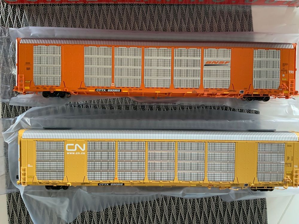 SCALE TRAINS MULTI MAX AUTORACK CN /BNSF | Kaufen auf Ricardo
