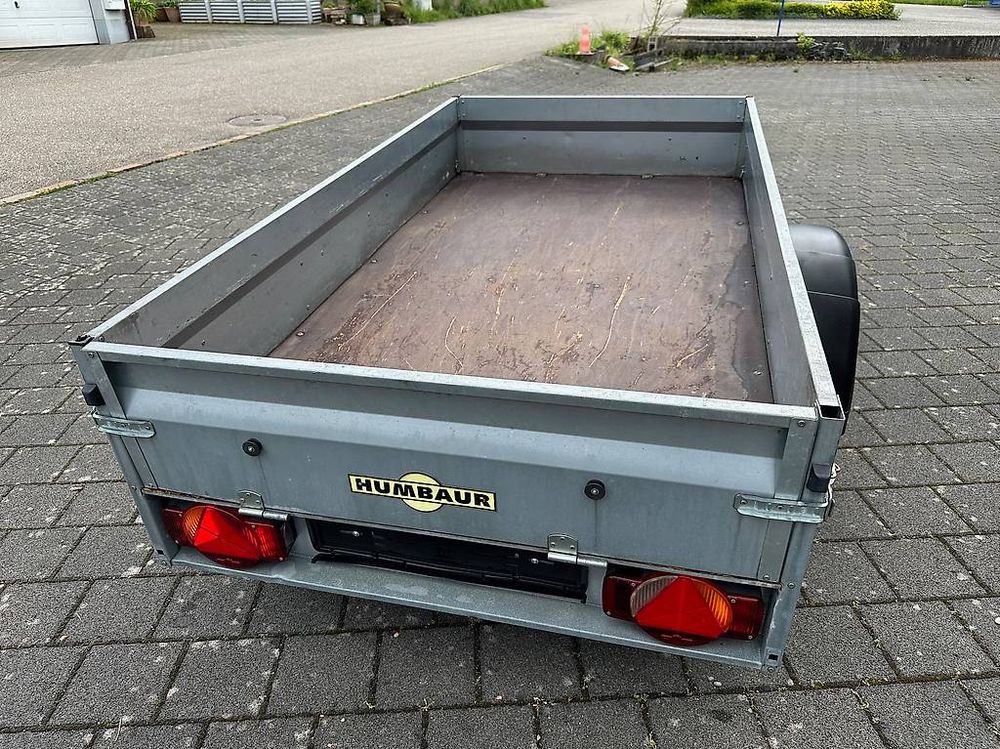 Anhänger Humbaur 750 kg mit Brücke, Nutzlast 610 kg (Gebraucht) in für ...