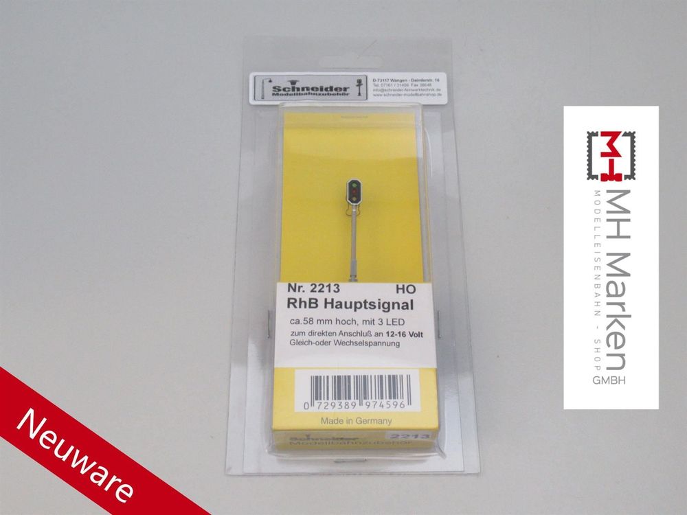 Schneider 2213 RhB Hauptsignal (Gebraucht) in Basel für CHF 29 – mit ...