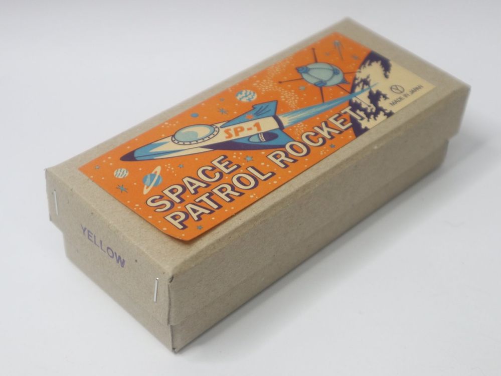 Blech Rakete Space Patrol Rocket made in Japan Friktion | Kaufen auf ...