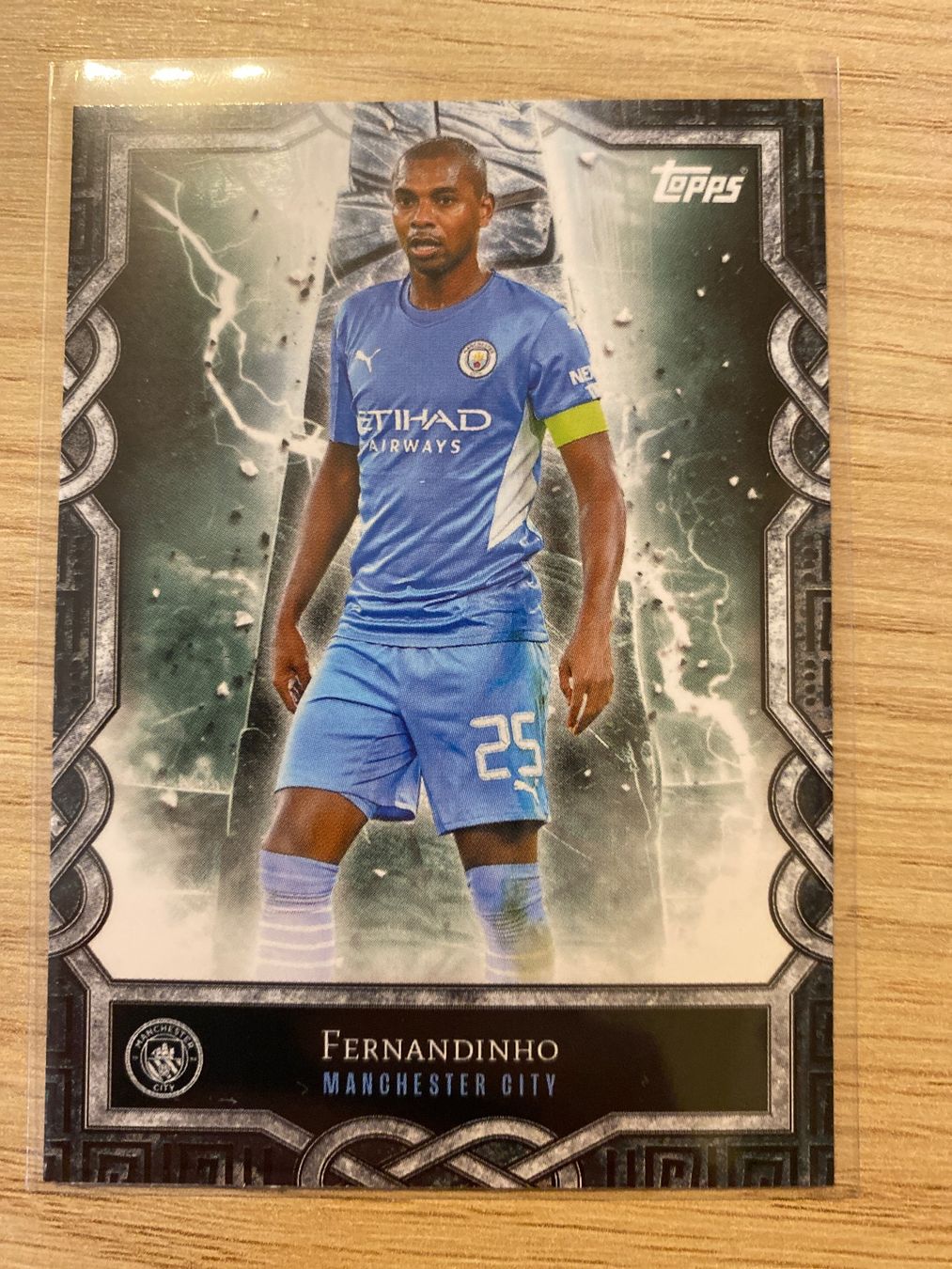 Topps Manchester City Fan Set 24/25 Fernandinho Monolith (Neu (gemäss ...