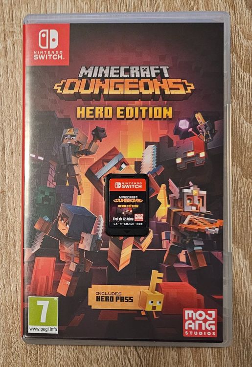 Minecraft Dungeons Hero Edition (Nintendo Switch) (Gebraucht) in Holziken für CHF 19 – mit ...