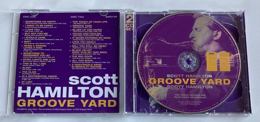 set 2CD's - Scott Hamilton, Jake Hanna,Nat Pierce,John Bunch (Gebraucht ...