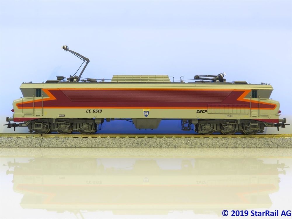 Roco 72633 SNCF Elektrolokomotive CC 6519 TEE Digital Sound (Neu ...