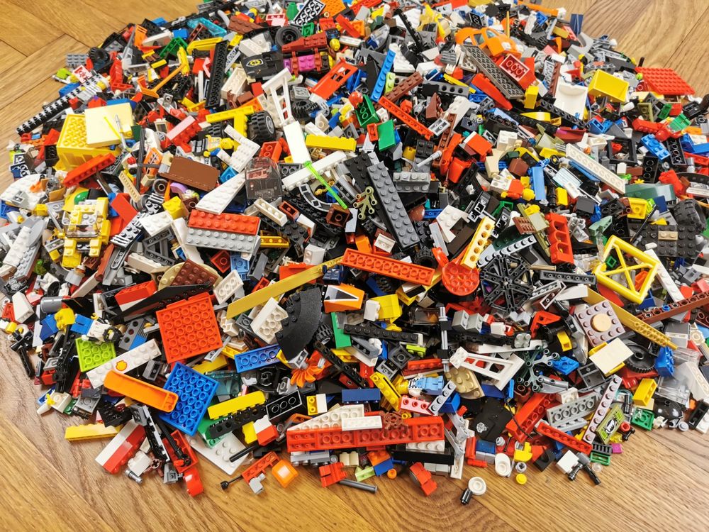 XXL Lego Mix gebrauchte Bausteine Lot en vrac Kiste Konvolut (Gebraucht) in Derendingen für CHF ...