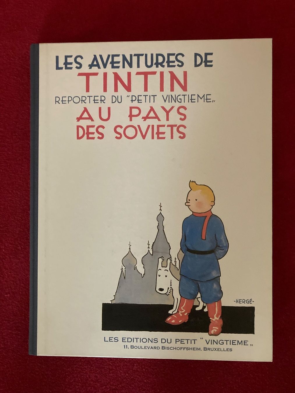 TINTIN Fac-similé 1929 TINTIN AU PAYS DES SOVIETS (D'occasion) à St ...
