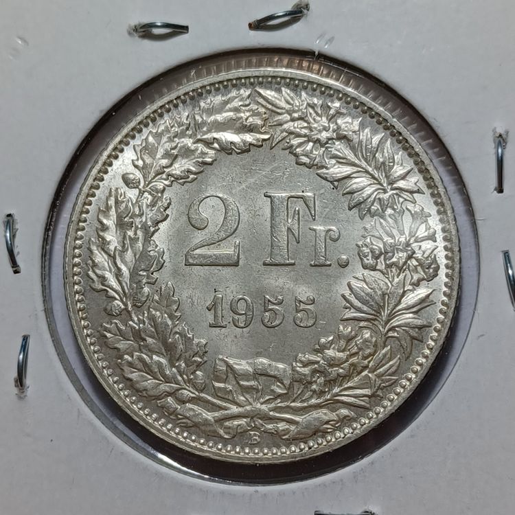 2 Franken 1955 | Kaufen auf Ricardo