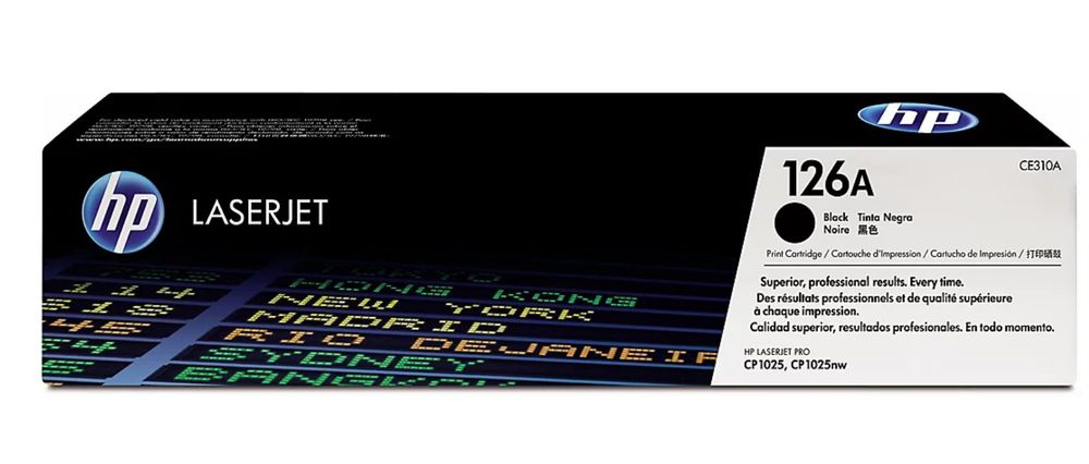 HP Color LaserJet CE310A Toner schwarz, original (Neu (gemäss ...