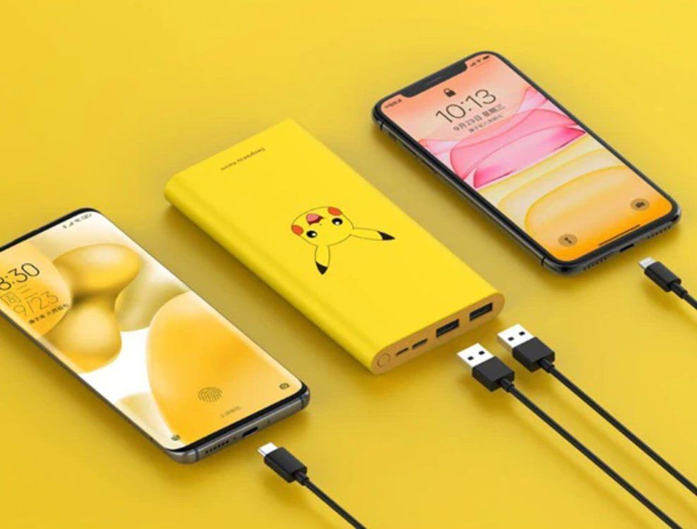 Xiaomi Powerbank - Pokémon Edition 10000 mAh mit Fastcharge (Neu und ...