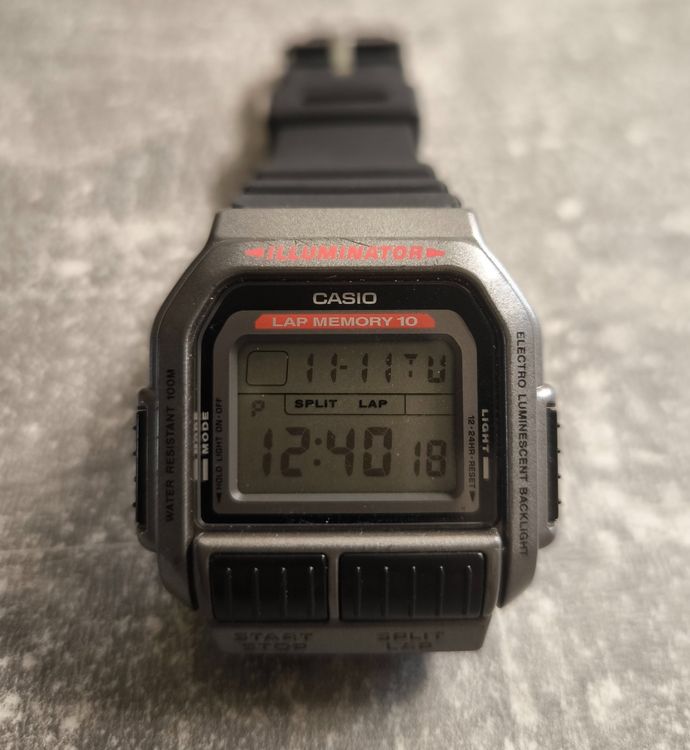 Casio SDB-610 Vintage Digitaluhr – Lap Memory – Japan – RAR (Gebraucht ...