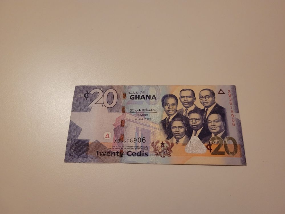 20 ghanaische Cedis | Kaufen auf Ricardo