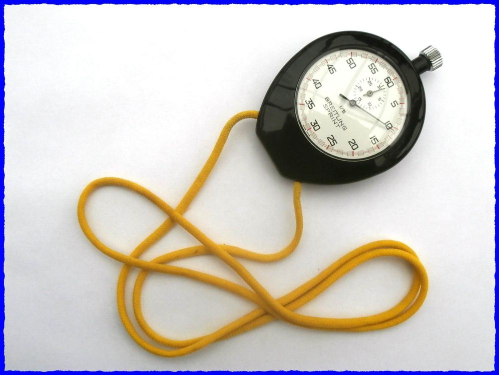 BREITLING Genève "Sprint" - seltene Stopuhr von ca. 1970 | Kaufen auf ...