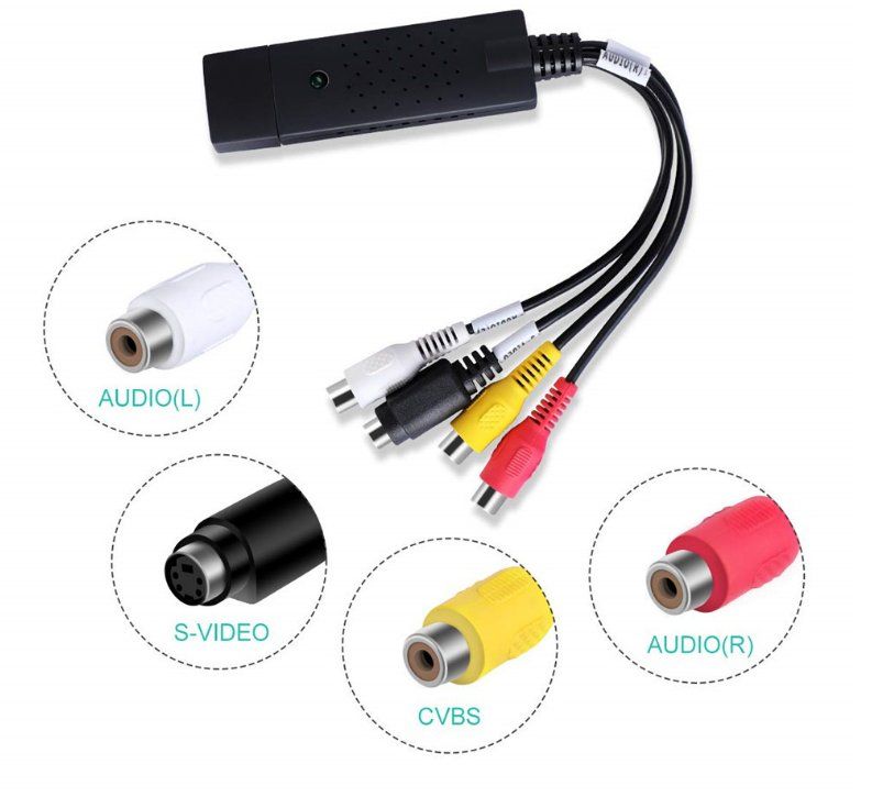 USB Video Capture Card - AV Simulation, VHS, Chinch, NEU! | Kaufen auf ...