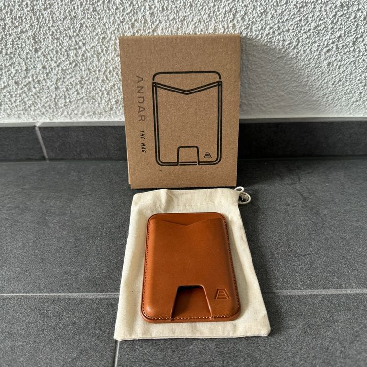 Andar | MagSafe Lederwallet | Braun (Neu und originalverpackt) in Tägerwilen für CHF 29.9 – mit ...
