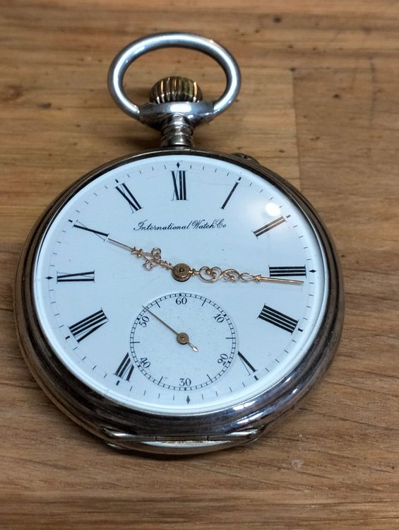 TASCHENUHR IWC AUS SILBER 800 | Kaufen auf Ricardo
