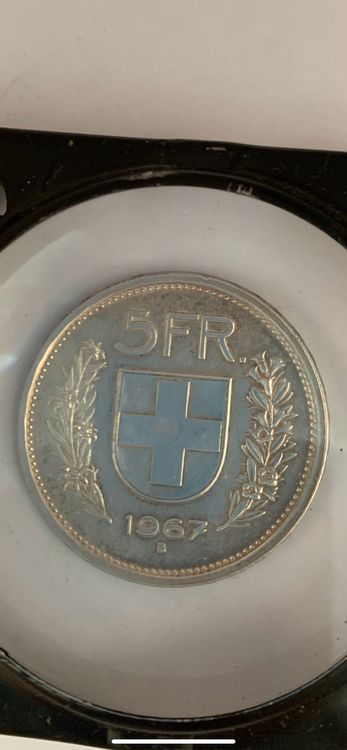5 Franken 1967 - 3 Sterne vor dem Gesicht | Kaufen auf Ricardo