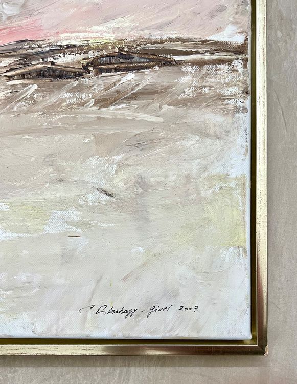 Bild / Gemälde von Claudia Esterhazy-Givel Winterlandschaft (Neuf (Voir description)) à Inwil ...