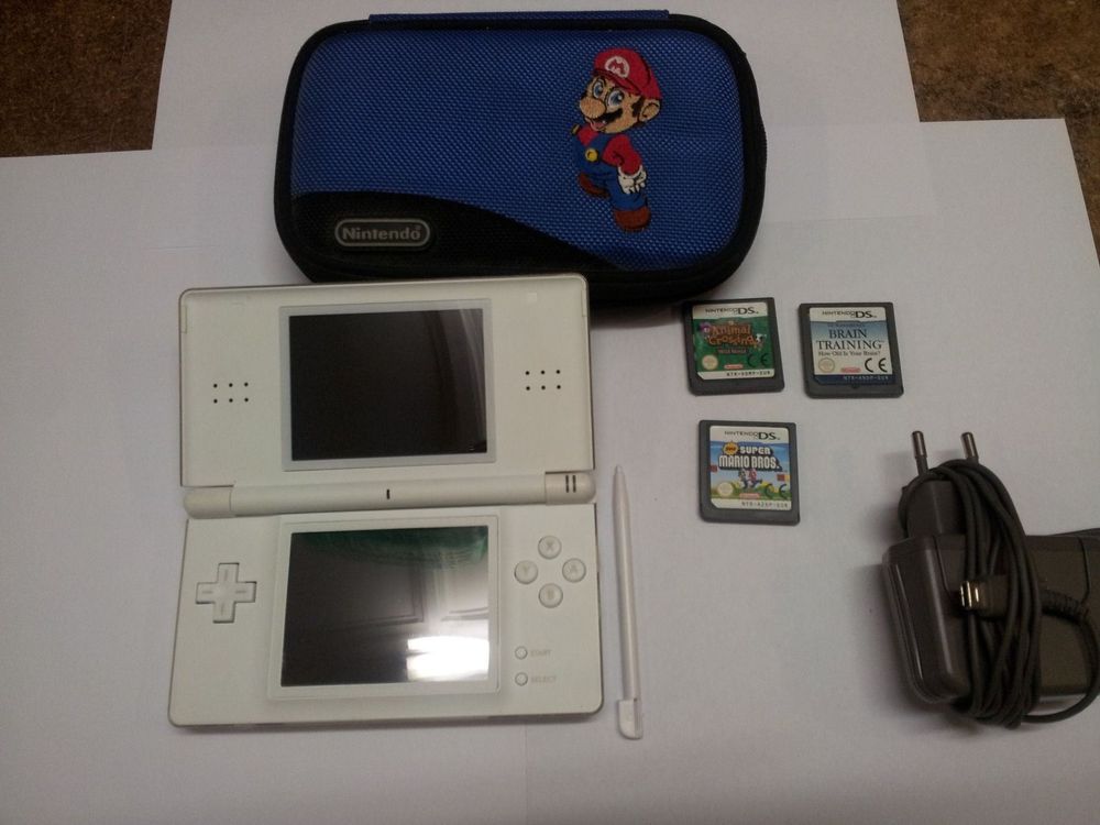 Nintendo DS lite Weiss Super Mario Bros | Kaufen auf Ricardo