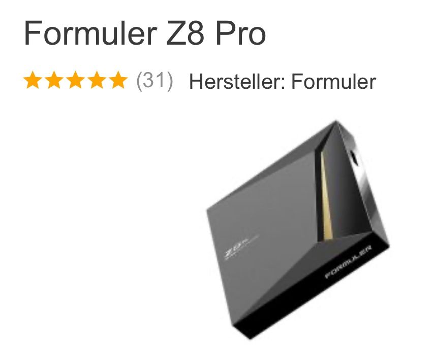 IP TV Formuler Z8 pro (Gebraucht) in Binningen für CHF 86 – mit ...