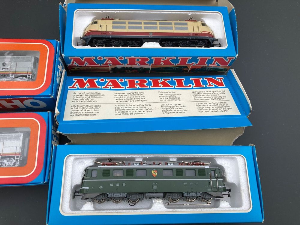Grosses Märklin Eisenbahn Lokomotiven und Wagons Konvolut | Kaufen auf Ricardo