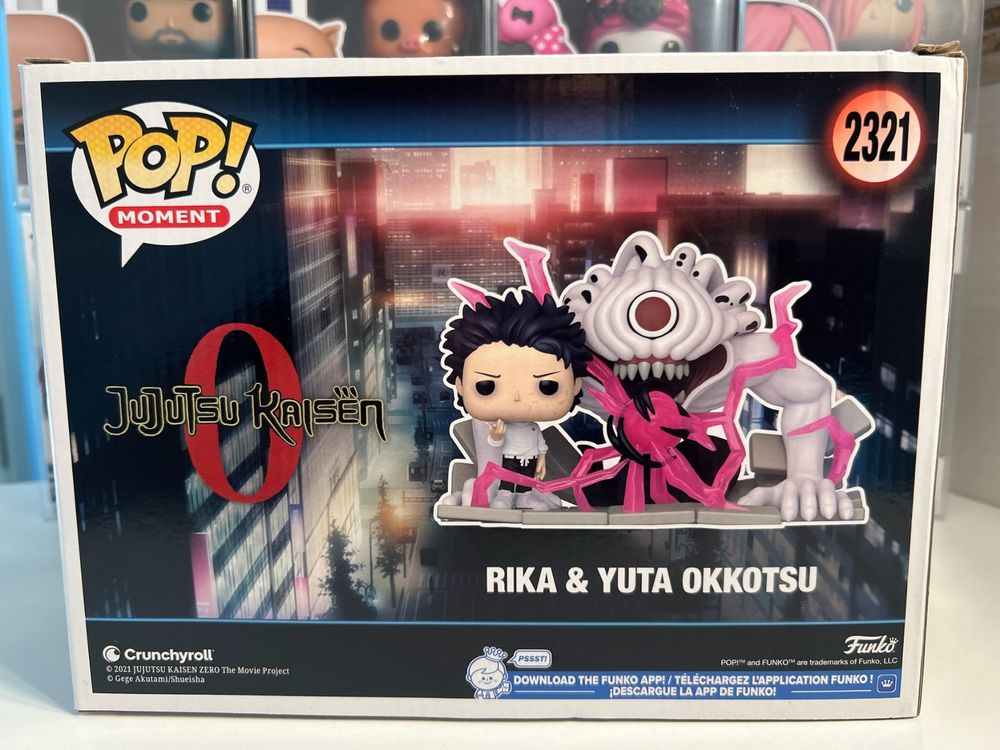 Funko POP! Animation Jujutsu Kaisen 0 Rika & Yuta Okkotsu (Neu und ...