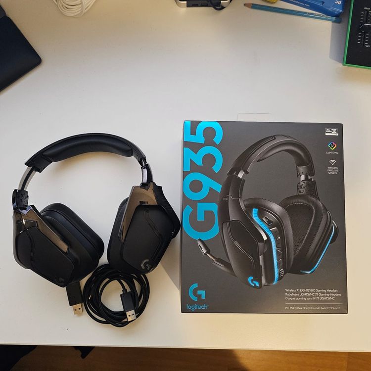 Casque Logitech G G935 (Gebraucht) in Genève für CHF 52 – mit Lieferung auf Ricardo kaufen