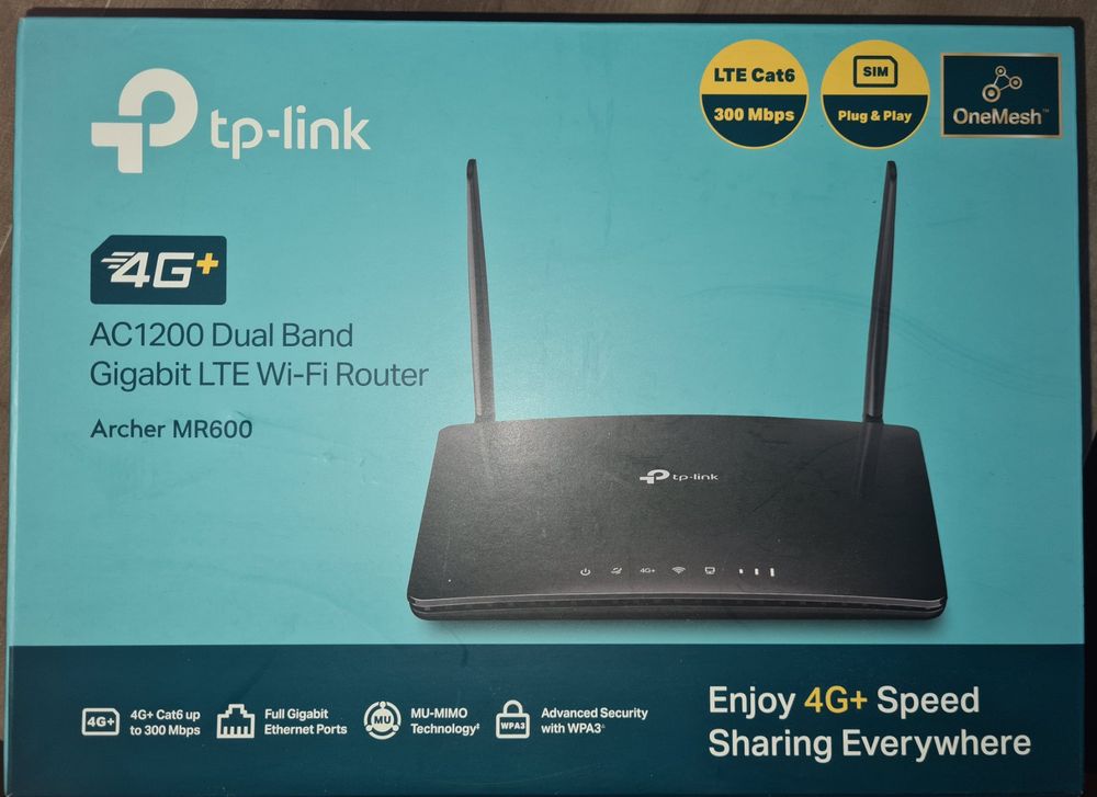 TP-Link Archer MR600 4G+ Dual Band Gigabit Router | Kaufen auf Ricardo