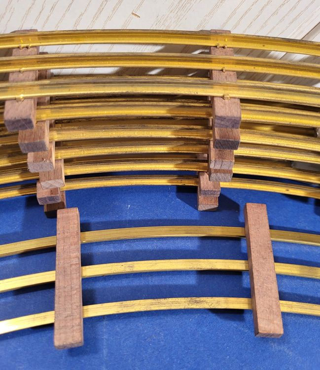 BUCO - 7 Stück SCHIENEN - Messing | Kaufen auf Ricardo