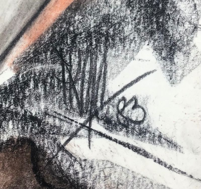 Grosse Damen Akt Pastell Gemälde Unleserlich Signiert (Gebraucht) in Root für CHF 25 – mit ...