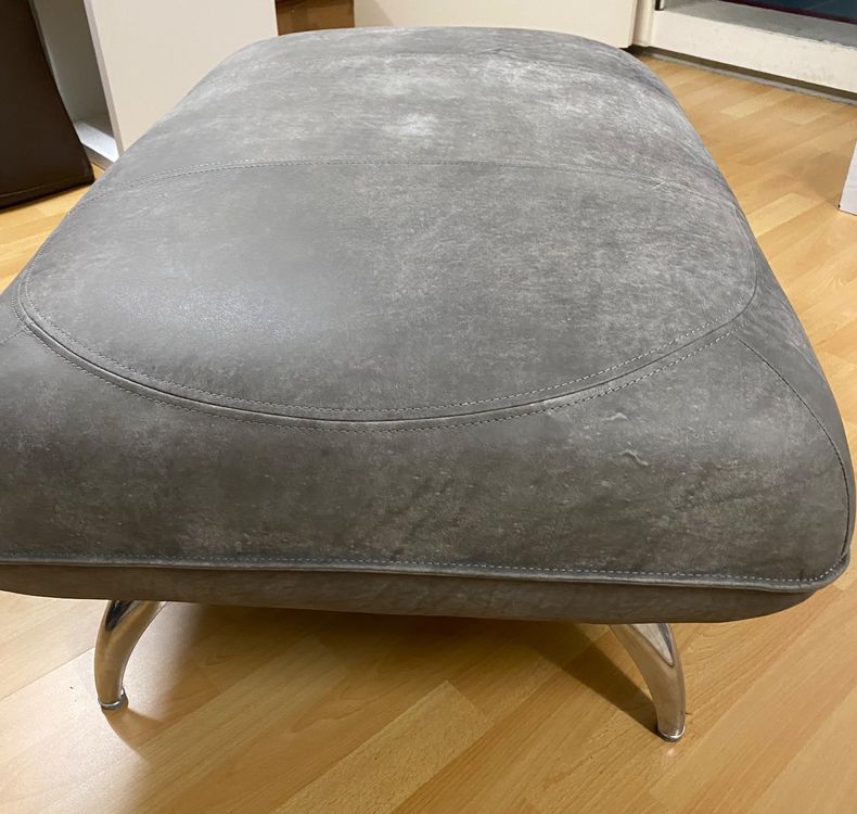 Sofa Hocker - Echtleder | Kaufen auf Ricardo