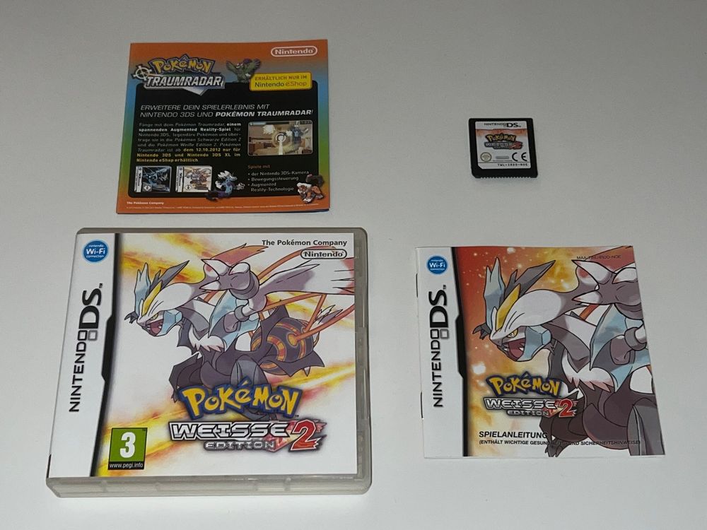 DS Spiel - Pokémon Weisse Edition 2 / Pokemon Weiss 2 (OVP) (Gebraucht) in Zürich für CHF 84 ...