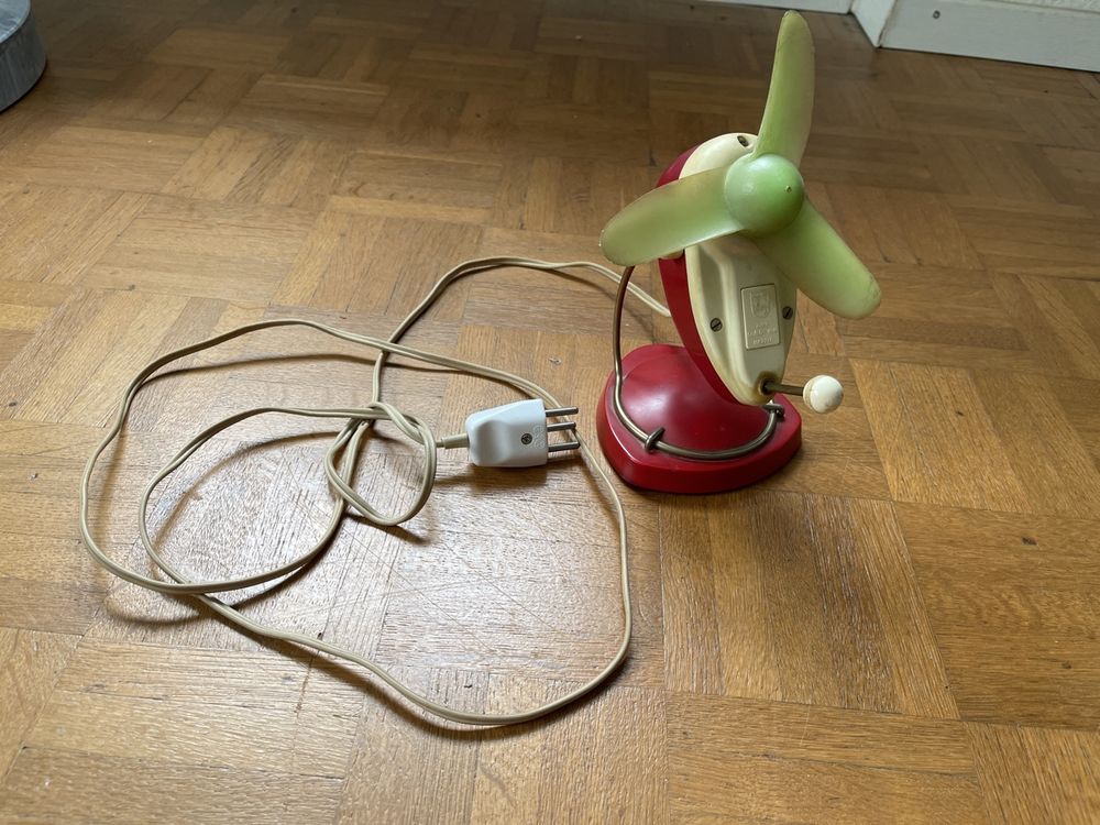 Kleiner Retro Ventilator (Gebraucht) in Wöschnau für CHF 6 – mit ...