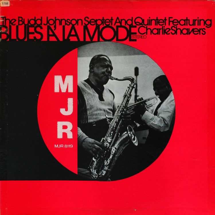 Jazz LP: Budd Johnson "Blues a' al mode" (Master Jazz Rec) (Gebraucht ...