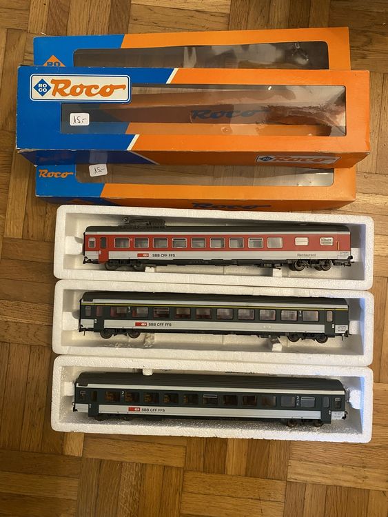 Roco H0 SBB CFF FFS Wagen Set, Top Zustand, Rarität! | Kaufen auf Ricardo
