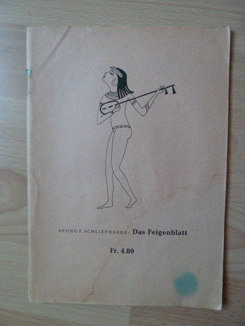 FKK Magazin Helios Sonder Nr. "Das Feigenblatt* (1962) (Gebraucht) in ...