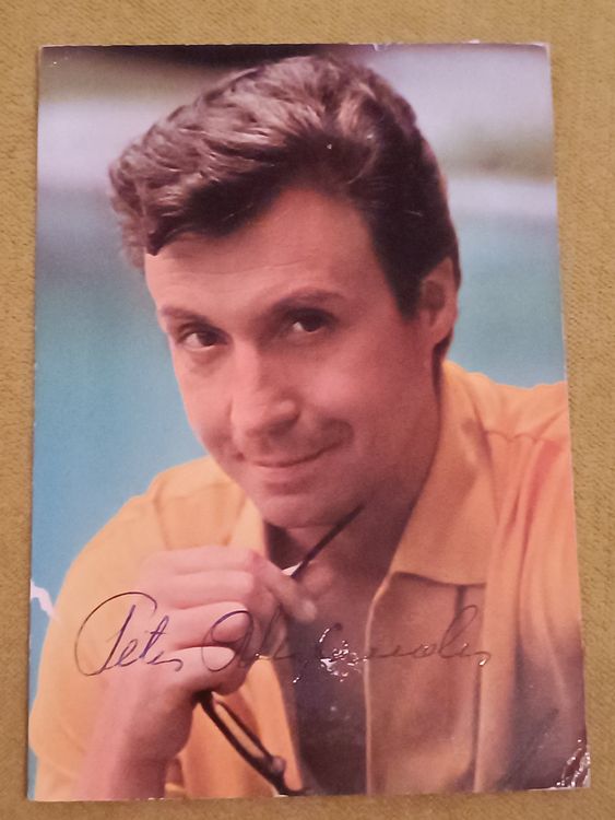 Peter Alexander - signierte Autogrammkarte (Gebraucht) in Menziken für ...