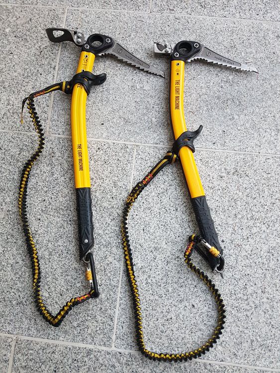 Paire de piolets Grivel The Light Machine.Escalade sur glace (Neu ...