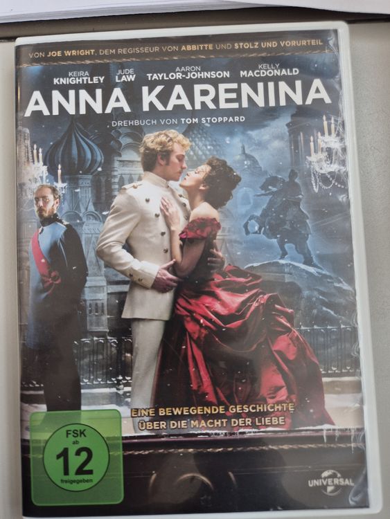 Anna Karenina - DVD -Drama mit Jude Law & Keira Knightly (Neu (gemäss Beschreibung)) in ...