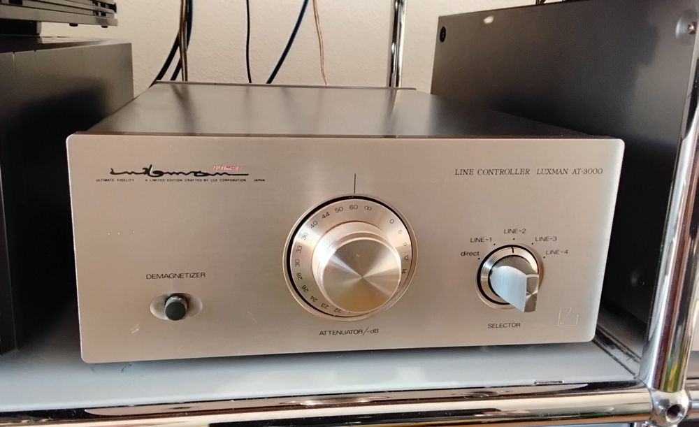 Luxman AT-3000 TVC passive Vorstufe mit Übetragertechnik (Gebraucht) in ...