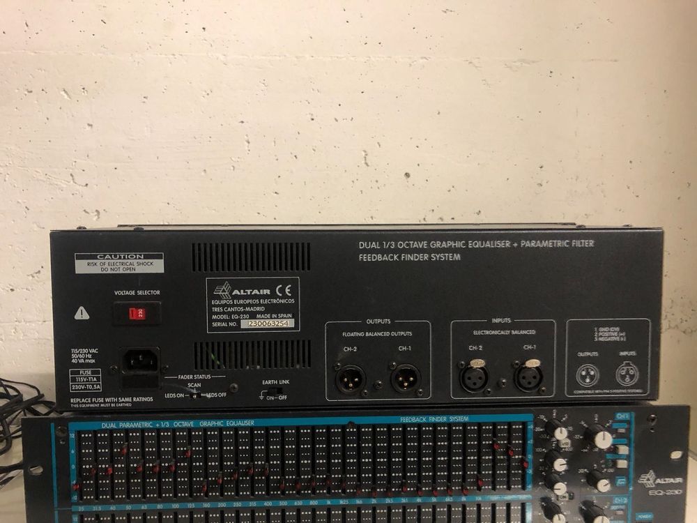 Equalizer ALTAIR EQ-230 (Gebraucht) in für CHF 120 – nur Abholung auf ...