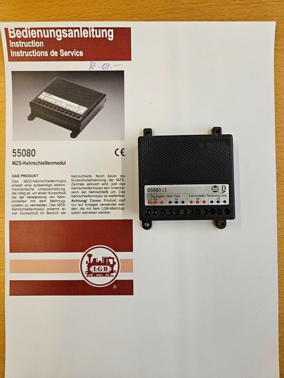 LGB KEHRSCHLEIFENMODUL ANALOG/DIGITAL 55080 (Gebraucht) in Faulensee ...