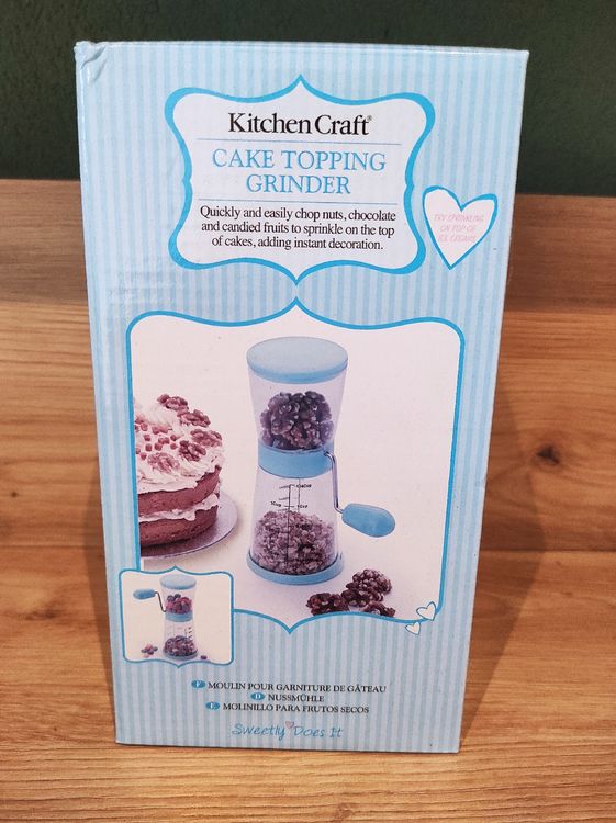 Nussmühle Cake Topping Grinder, neu (Neu und originalverpackt) in ...