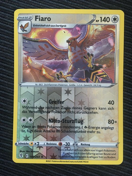 Pokemon Fiaro Reverse Drachenwandel | Kaufen auf Ricardo